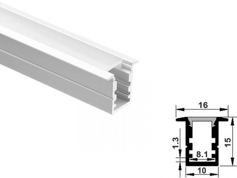 Recessed Mounted LED Channel - Myledy
