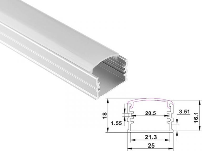 Surface Mounted LED Profile - Myledy