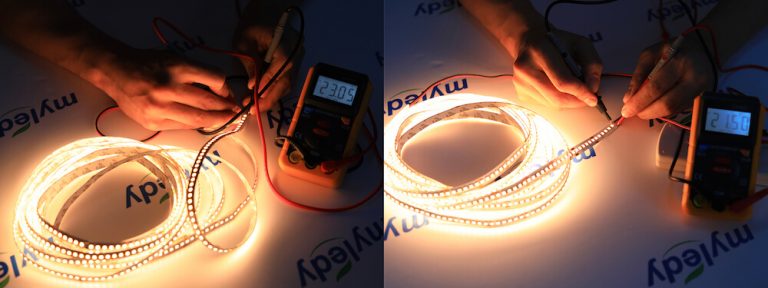 Practical Ways to Avoid Voltage Drop Across LED Strip - Myledy