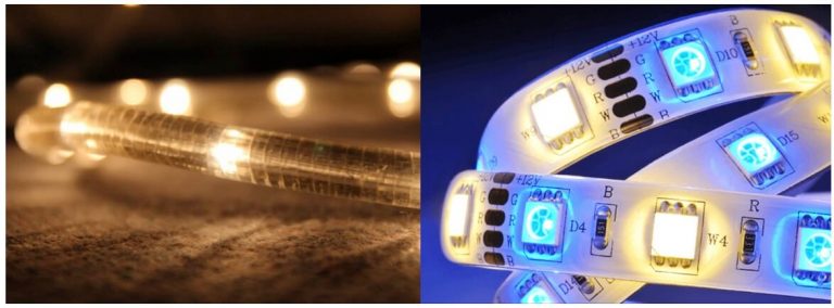 LED Strip Lights vs Rope Lights, What's the Difference? - Myledy